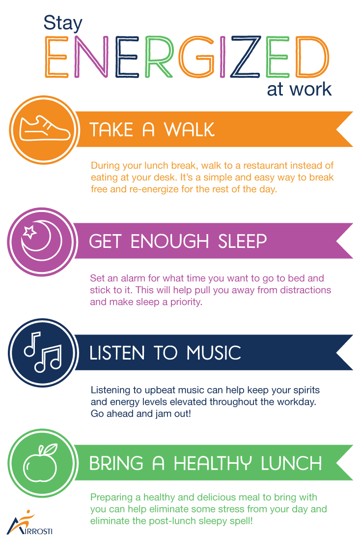 Stay Energized at Work: How to Get More Energy at Work | Airrosti