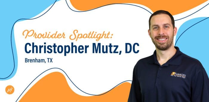 Provider Spotlight: Christopher Mutz, DC | Airrosti Certified Provider