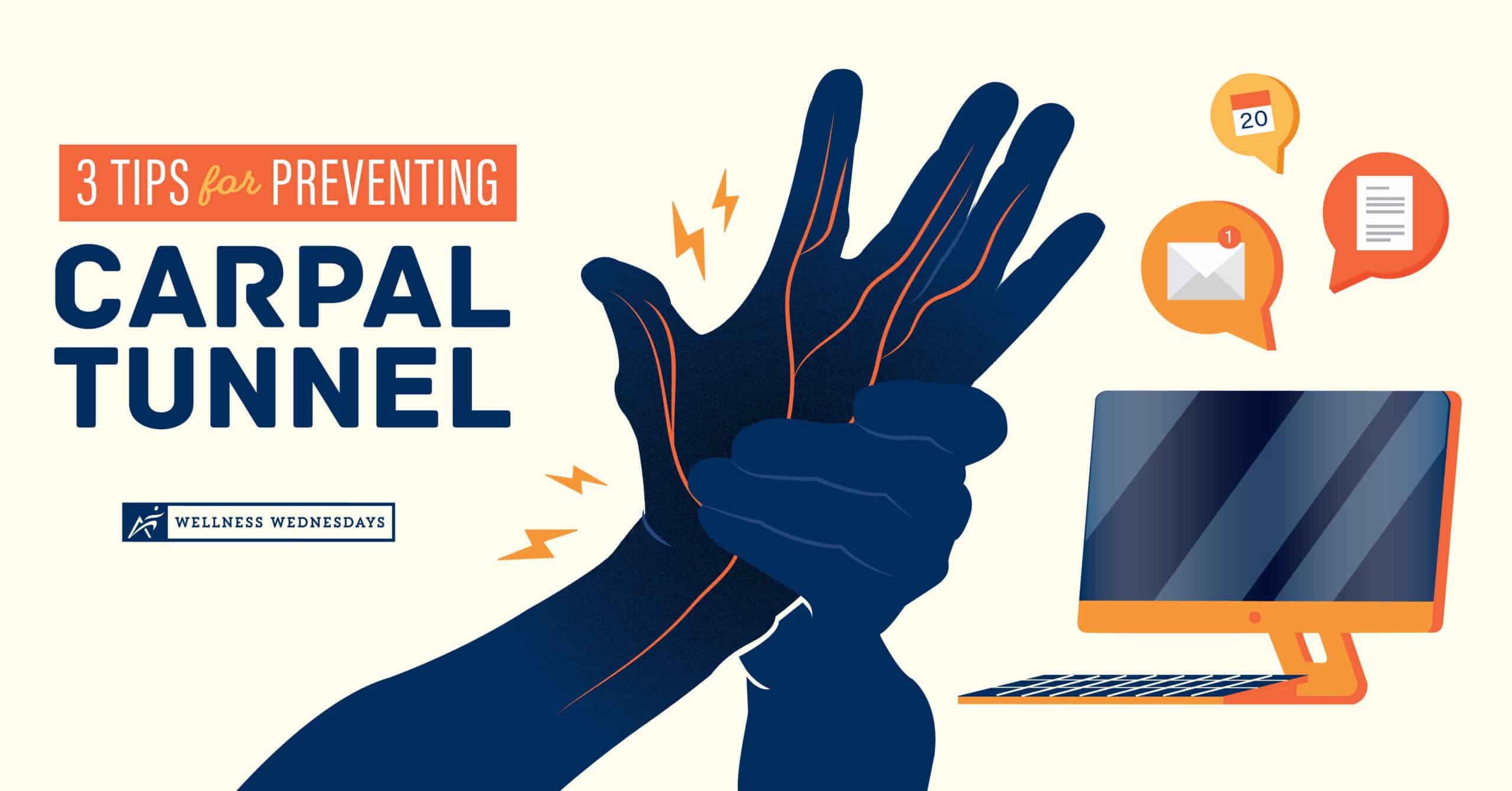 3 Tips For Preventing Carpal Tunnel Wrist Airrosti